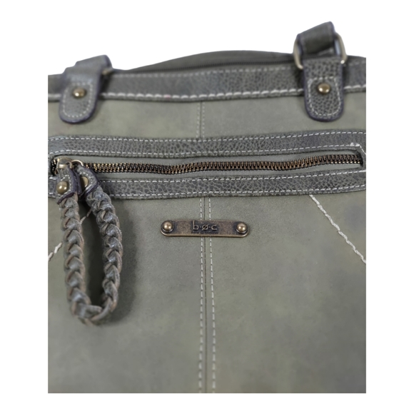 boc | Bags | Boc Born Concept Olive Green Faux Leather Purse Hand Bag ...